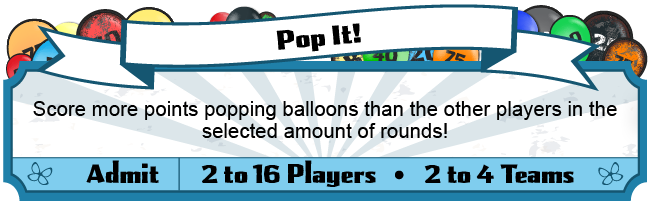 Pop It! - LASERTRON Laser Tag Equipment Manufacturer and LED Arena Supplier